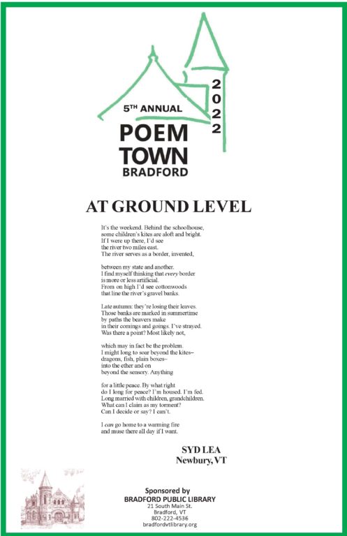 Bradford-Poem-Town 2022 - Bradford Public Library